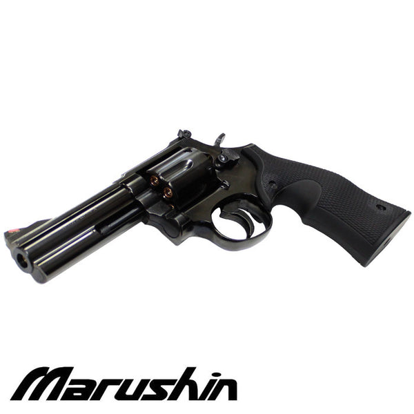 S&W M586 Gas Revolver W Deep Black ABS Davis type plastic grip ...